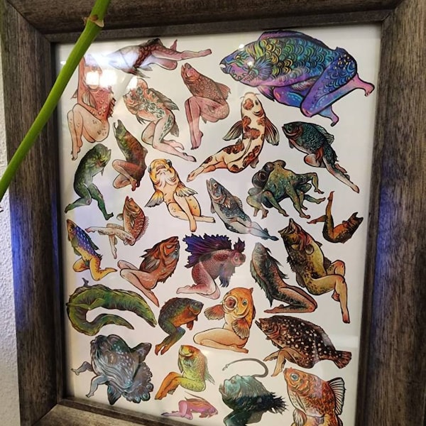 Crow Effigy 8x10" Print - Etsy