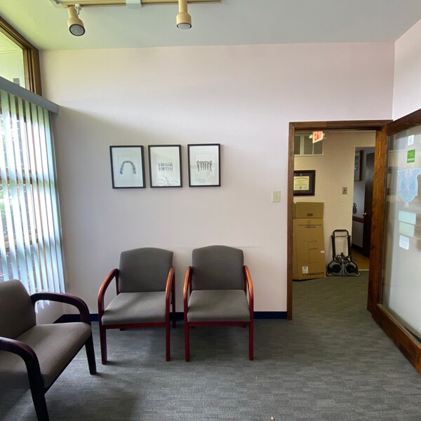 Set of 3 Blue Gray Teeth Print - Dental Art Set - Teeth Watercolor Set ...