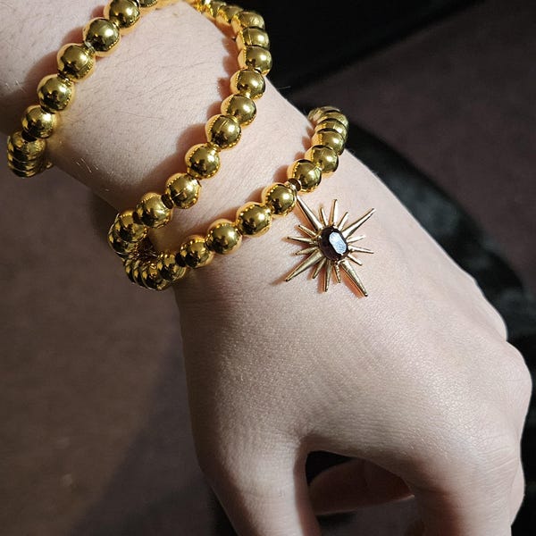 Traditional Turkish Artisan Handmade Round Glass Beads, Large Hole ...