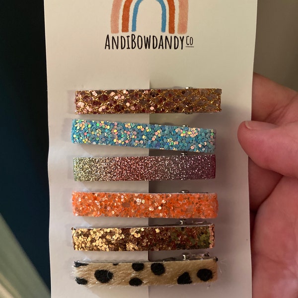 Mickey Mouse Hair Clips Sequin Mickey Clips Toddler Disney Hair Clips ...