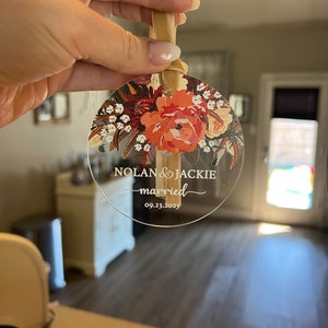 Magnolia Compact Mirror Purse Mirror Personalized Mirror - Etsy