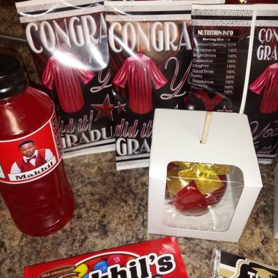 Printable Potato Chip Bags Graduation Congrats Graduate - Etsy