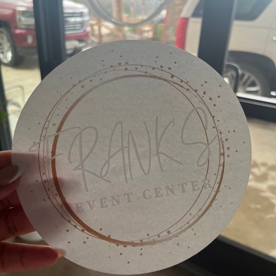 50 Custom Clear Vinyl Stickers. Your Custom Transparent Vinyl - Etsy