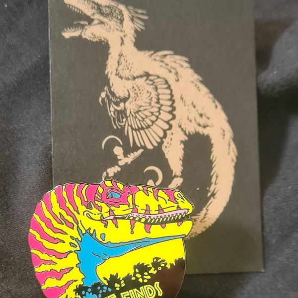 Dilophosaurus Paleo Punk Jacket Patches, Natural History Paleoart ...