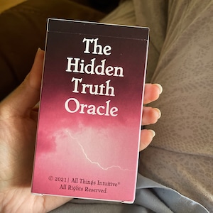Authentic the Hidden Truth Oracle ® - Etsy