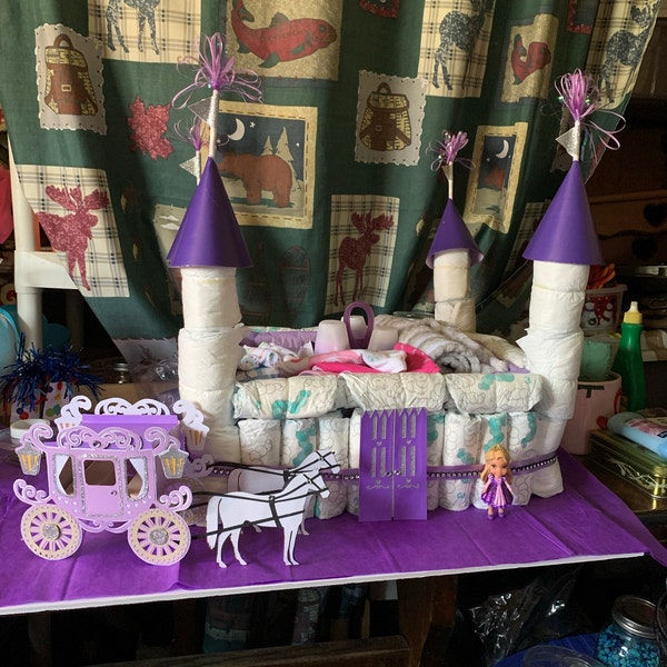 Princess Carriage and Horses SVG / Sil Studio and PDF Cutting File - Etsy