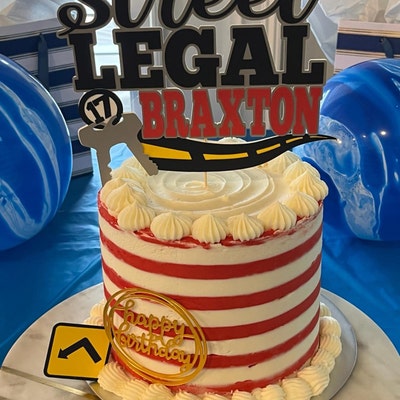 Driver License Birthday Cake Topper,cake Topper,new Driver Birthday ...