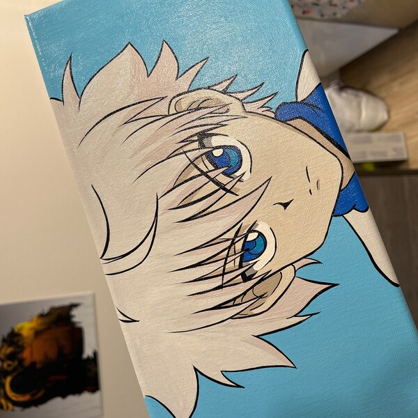 Handmade Manga Anime Canvas Painting - Etsy