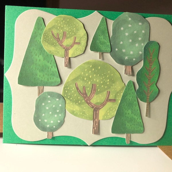 Watercolor Trees Clipart ⊛ Commercial Use Watercolor Clipart Tree and ...