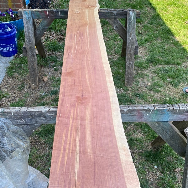 Live Edge Cedar Slab - Etsy