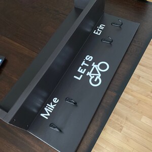 Peloton Inspired Home Cycling Station Shoe Rack Exercise - Etsy