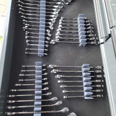Modular Tool Box Wrench Organizer multiple Colors Available - Etsy
