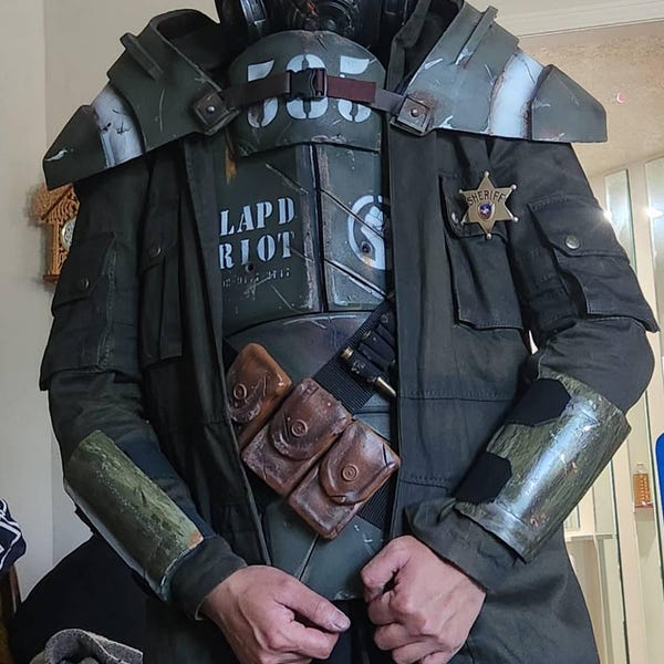 NCR Ranger Veteran Arm Armor + Leather Gloves - Etsy