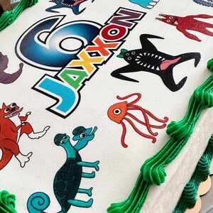 Rainbow Friends Characters PNG Bundle, Roblox Inspired Digital Download ...