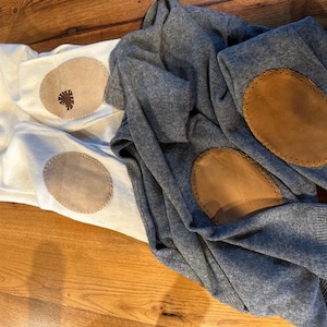 Circles Patches for Sweater / 100% Cashmere / Knit Sweater Patches ...