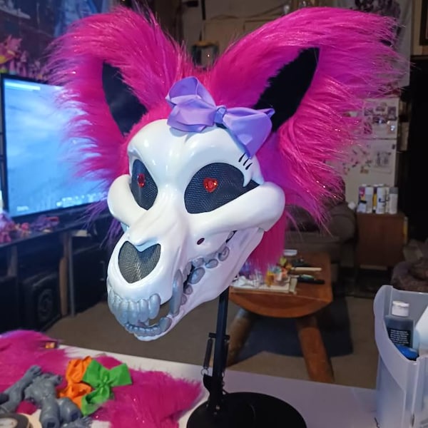 Canine Skull Dog 3D Printed Fursuit Head Base Kit - Etsy
