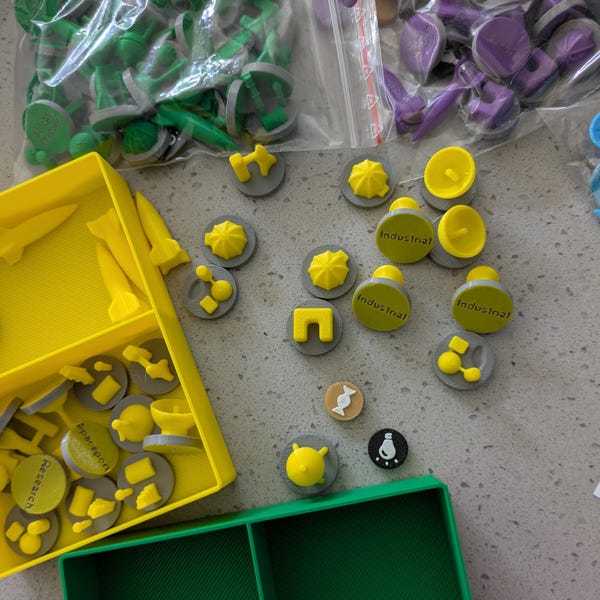 Calico Insert | Calico Board Game Organizer | Calico Storage Solution ...