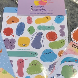 Cute Science Equipment and Disposables Decorative Magnet set | Etsy