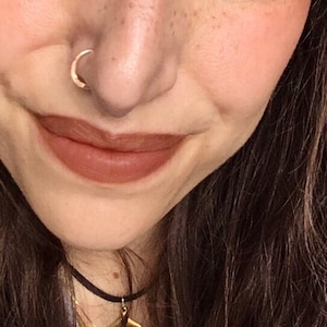Lip Ring Hoop Lip Ring 14g 16g Lip Piercing Jewelry Lip - Etsy