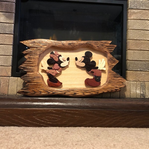 Mouse Intarsia Pattern: Scroll Saw Wood Art (PDF Download) - Etsy