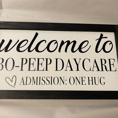 Welcome to Daycare Sign, Daycare Sign, Daycare Provider Gift, Daycare ...