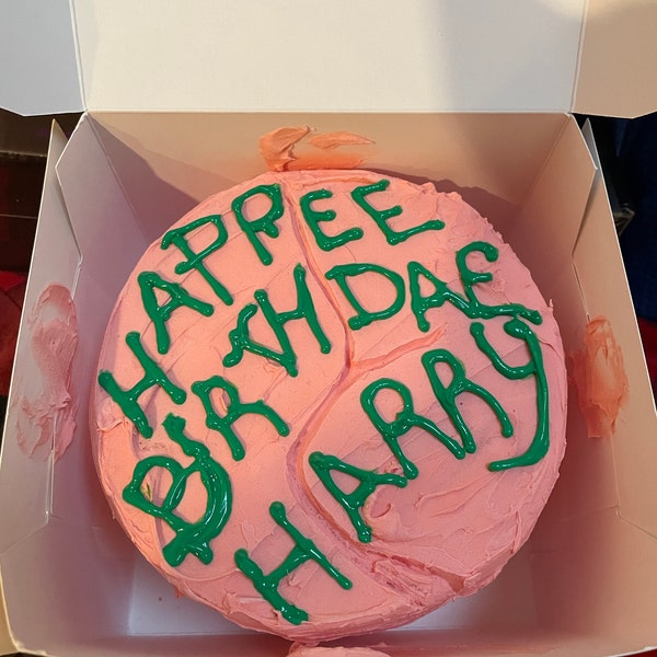 HAPPEE BIRTHDAE Harry Potter Hagrid Wizard Birthday Cake Prop Decor ... HAPPEE BIRTHDAE Harry Potter Hagrid Wizard Birthday Cake Prop Decor ...