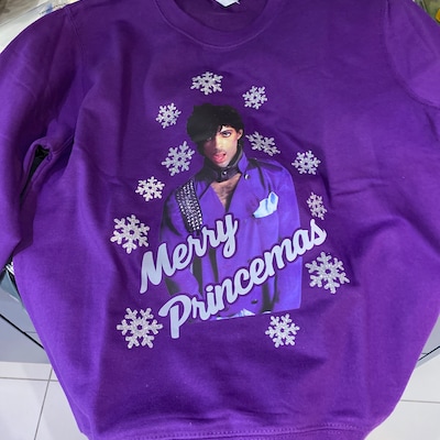 Prince Purple Glitter Merry Princemas Christmas - Etsy UK