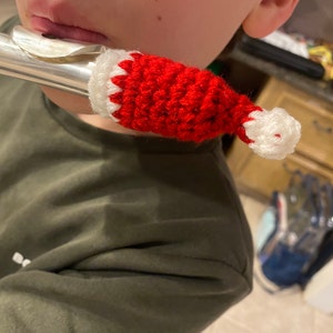 Flutehats, Little Crochet Hat for the Flute, Santa Hat - Etsy