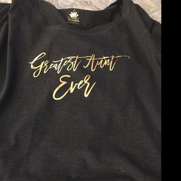 Custom Shirts - Personalized Shirts for Women - Gold Foil Shirt - Gold ...