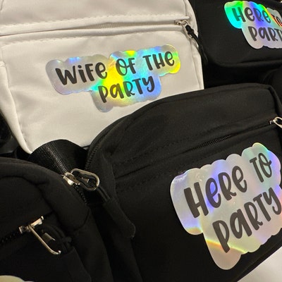 NEW Your Text Here Holographic Vinyl Stickers, Custom Logo Holographic ...