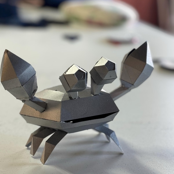 Papercraft PDF Template for Sea Shell, Origami, Paper, Sculpture ...