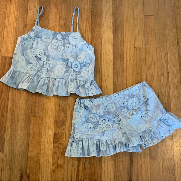 MAYA Pyjama Set Shorts Top Sleepwear Printable Sewing Pattern A4 Pdf ...