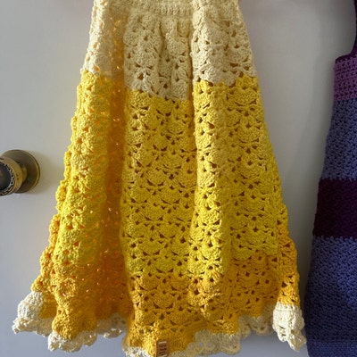 Crochet Dress PATTERN Chantilly Lace Sundress sizes up to 10 Years ...
