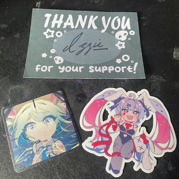 Rabbit Hole Hatsune Miku Vinyl Sticker - Etsy