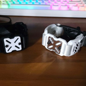 Armored Neck Cover Collar Futuristic Tactical Techwear Mecha ARMOR-X06N ...