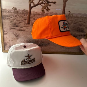 Texas A&M Aggies Hat Vintage Retro Maroon/white Trucker Rope Hat ...