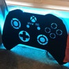 XXL Sized Led XBOX Game Controller Back Lit Sign, Game Room Decor, Wall ...