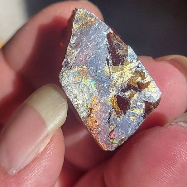 Smoky Elestial Quartz With Anatase From Brazil, Rare Tetragonal Mineral ...