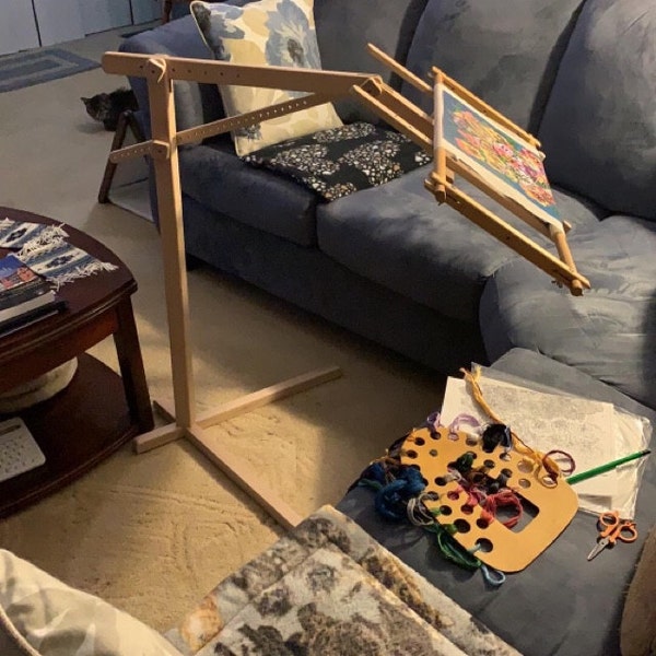 Embroidery Stand Flamingo Tapestry Stitching Frame, Cross Stitch Frame ...