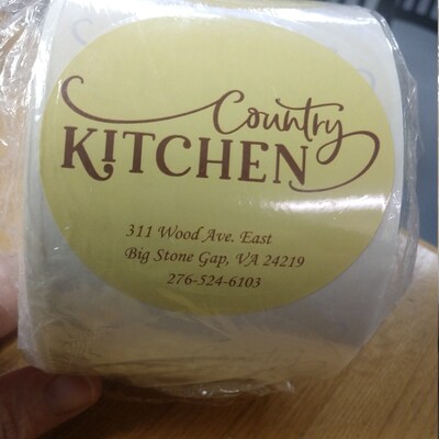 500 Custom Labels, Custom Stickers,logo Stickers,500 Labels-1000 Round ...