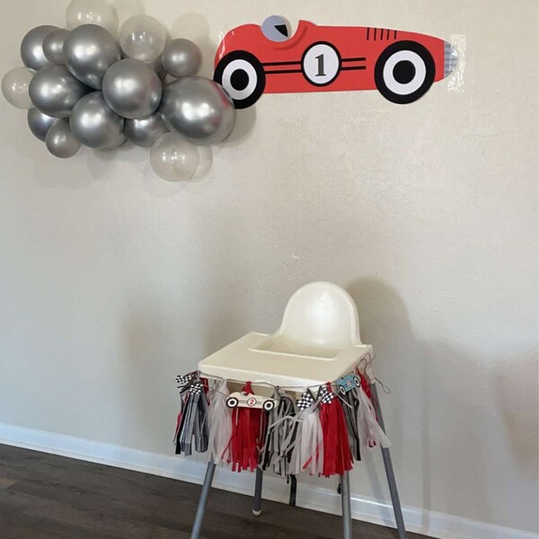 PRINTABLE Vintage Race Car Party Bundle, Race Car Party in a Box, Race ...