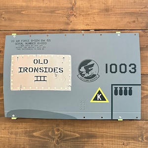AC-130 H Spectre Gunship Aircraft Nose Art Panel - Etsy