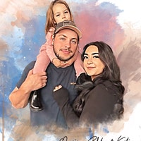 Custom Portrait From Photo, Personalized Wedding Gift, Watercolor ...