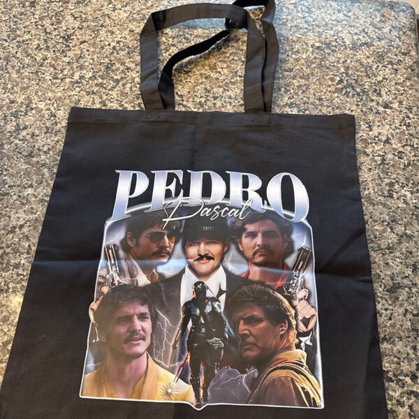 Pedro Pascal Tote Bag, Fireflies Bag, Pedro Pascal Fan Gifts, Pascal ...