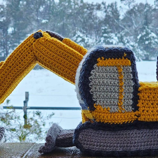 Digger Crochet Pattern - Etsy