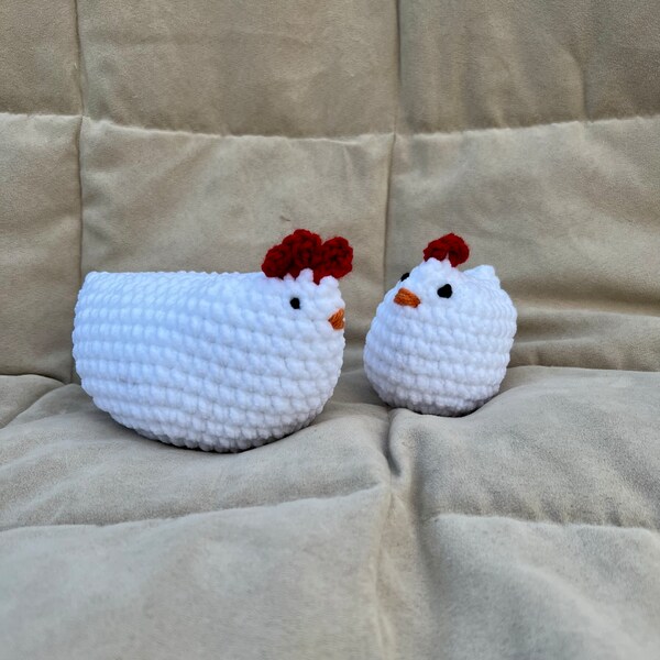 Large Chicken Crochet Pattern / Instant Download - Etsy