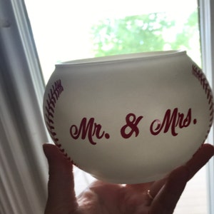 Baseball/softball Candy Jar - Etsy