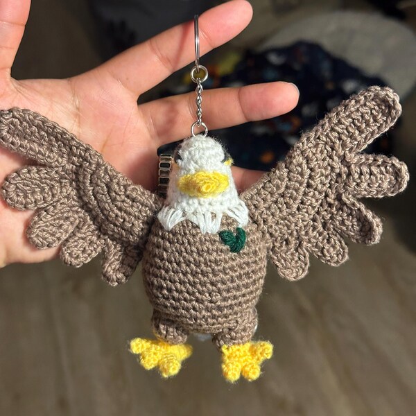 Little Eagle Crochet Pattern, Amigurumi Toy (digital PDF) - Etsy UK
