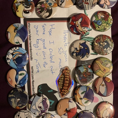 Grab Bag Sonic the Hedgehog Pins - Etsy