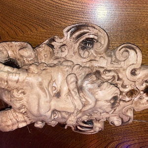 Satyr Pan Head Wall Hanging Pagan Celtic Mythology Demon Devil - Etsy